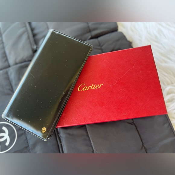 Bags | Cartier Long Bifold Wallet | Poshmark